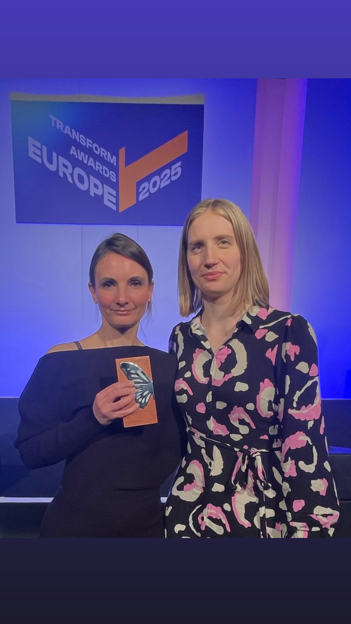 Via’s rebrand wins big at the Transform Awards Europe 2025 - via